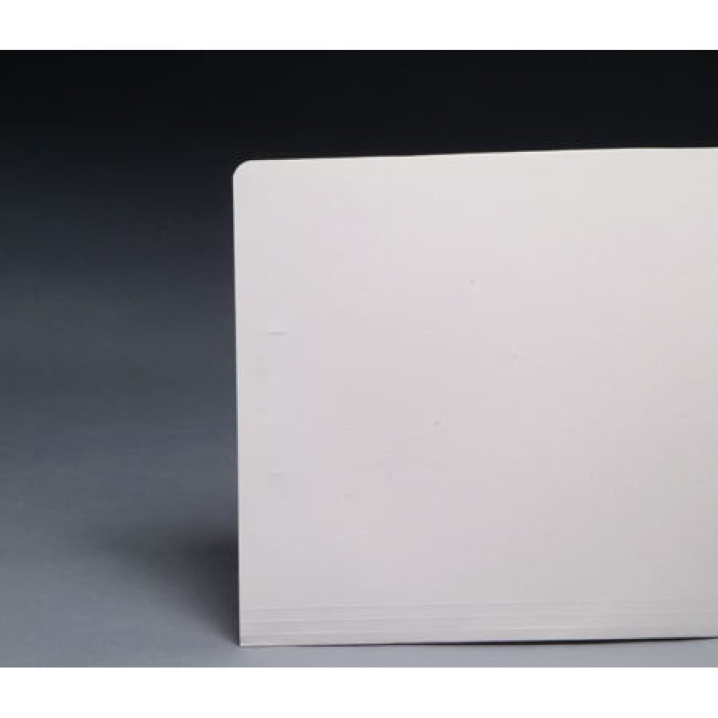11pt File Folders White Double Fastener Full Cut End Tab Letter Size ...